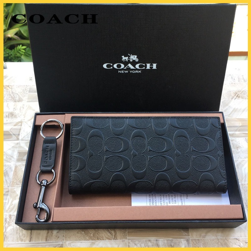 Coach Men's Long Wallet, Men's Fashion, Watches & Accessories, Wallets ...