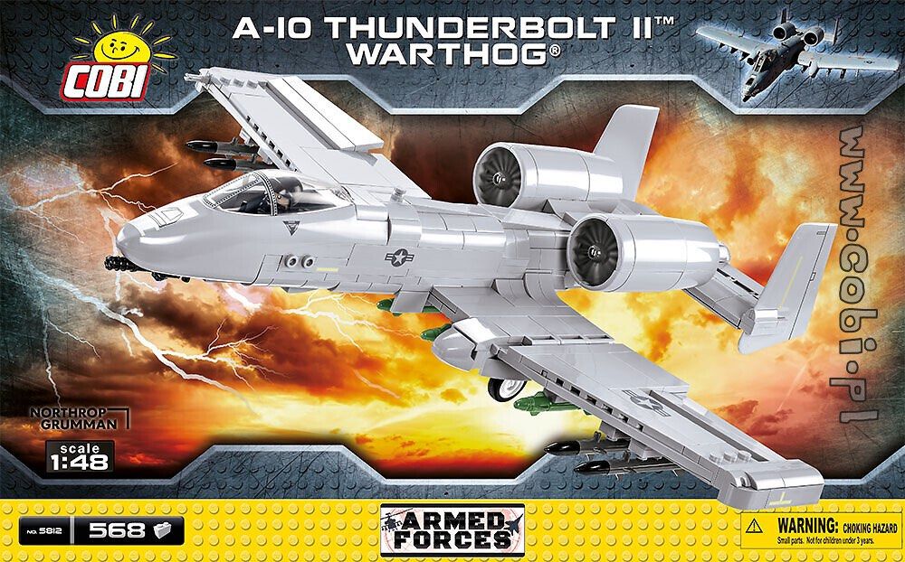 Cobi A-10 Thunderbolt II Warthog, Hobbies & Toys, Toys & Games on Carousell