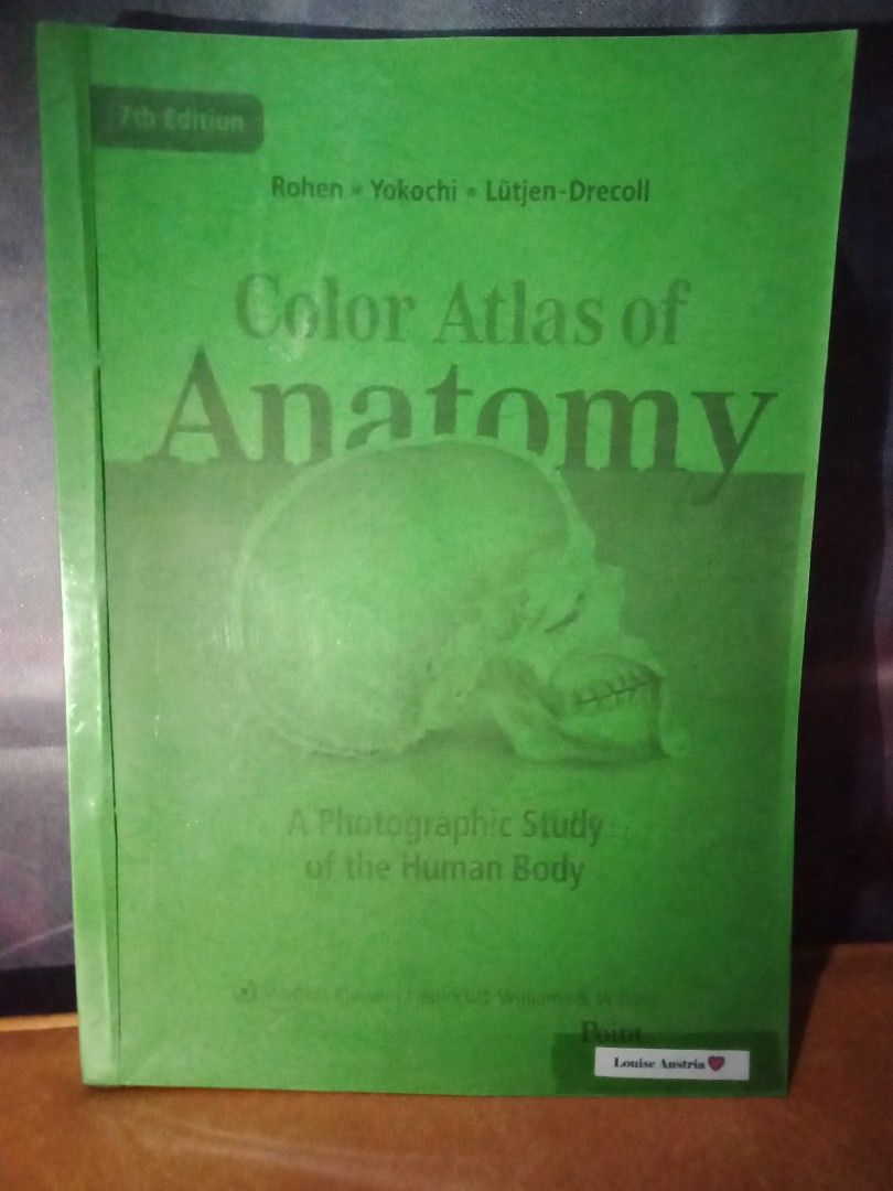 Color Atlas of Anatomy 7th Edition, Hobbies & Toys, Books & Magazines ...