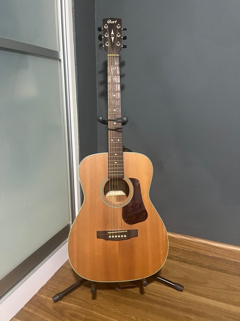 Cort L100C- NS Acoustic Guitar, Hobbies & Toys, Music & Media, Musical ...