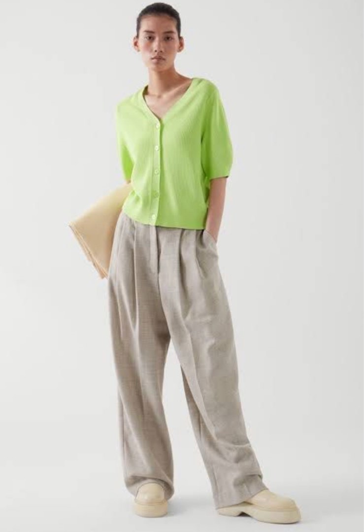 COS Neon Cardigan, Women's Fashion, Coats, Jackets and Outerwear on ...