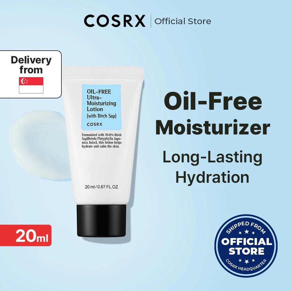 COSRX Mini Oil-free Ultra Moisturizing Lotion 20ml (Birch Sap 70.85% ...