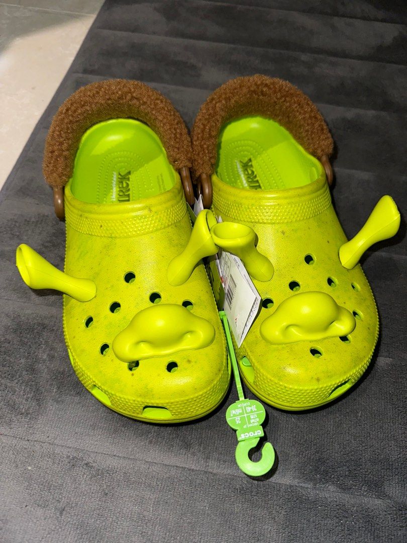 CROCS shrek classic clog, Women's Fashion, Footwear, Sandals on Carousell