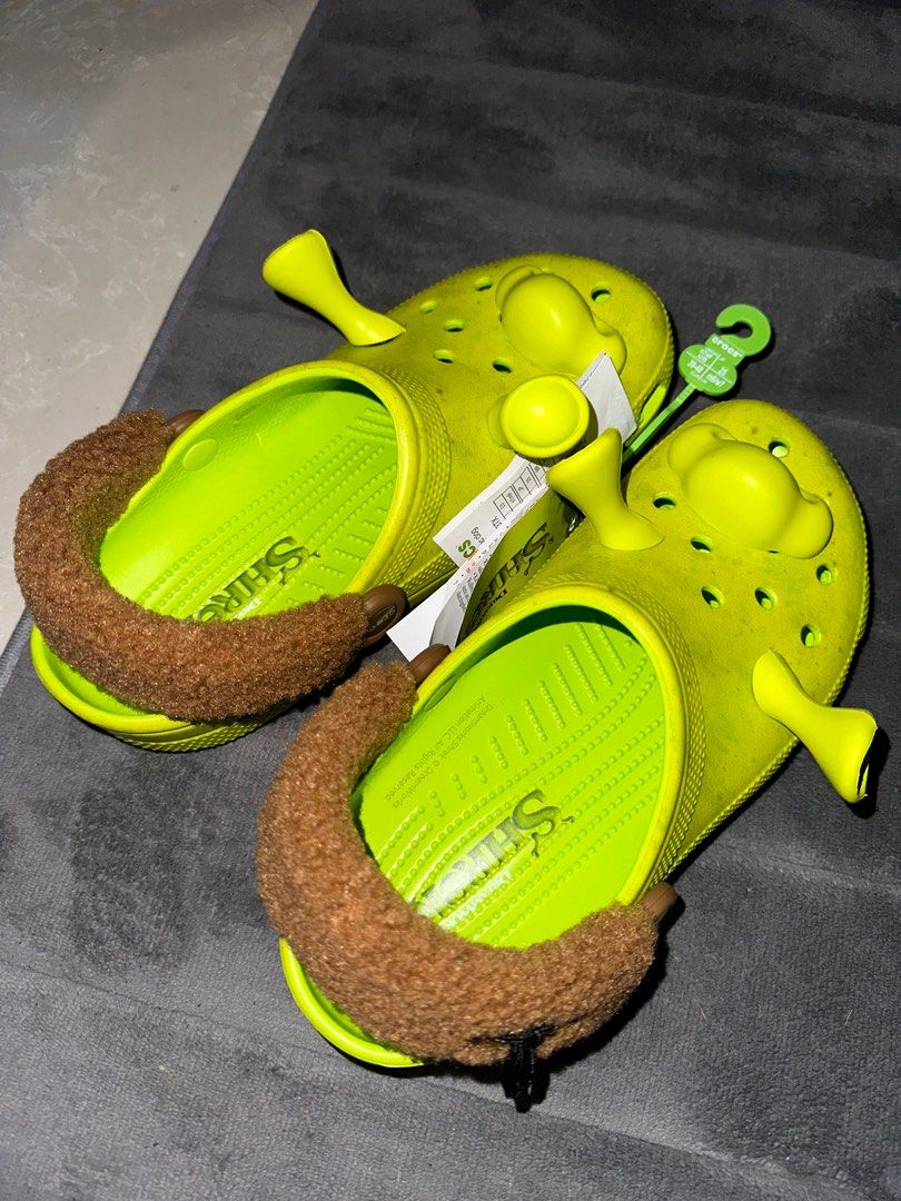 CROCS shrek classic clog, Women's Fashion, Footwear, Sandals on Carousell