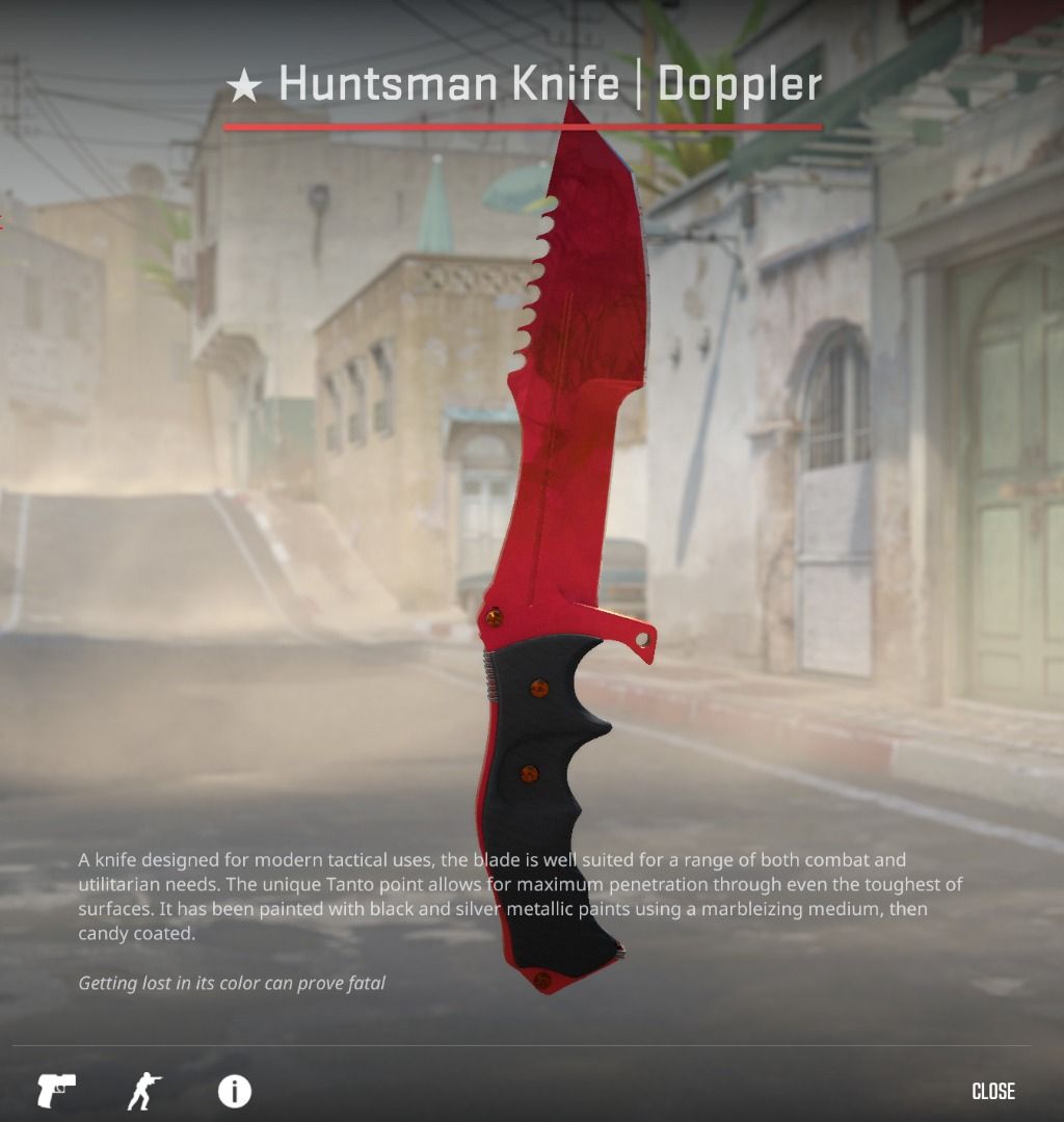 CS2/CSGO Huntsman Ruby, Video Gaming, Gaming Accessories, In-Game ...