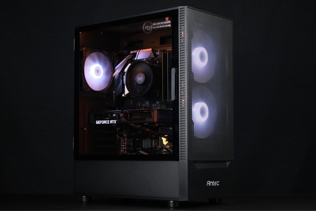 Custom PC Tower RTX3050, Computers & Tech, Desktops on Carousell