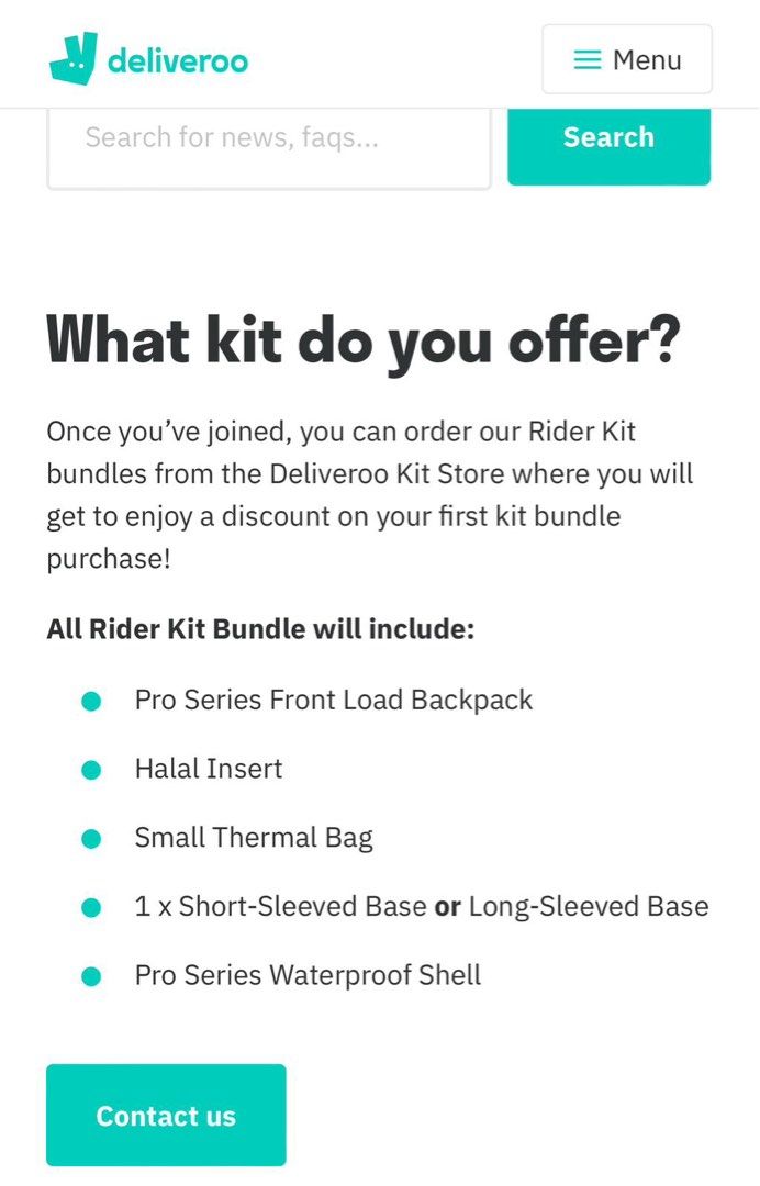 Deliveroo package, Motorcycles, Motorcycle Accessories on Carousell
