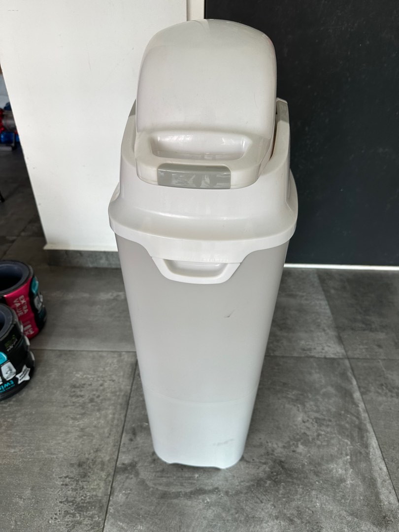 Diaper Champ ONE Odorless Diaper Bin - Maxi (85 NB Diapers), Babies ...