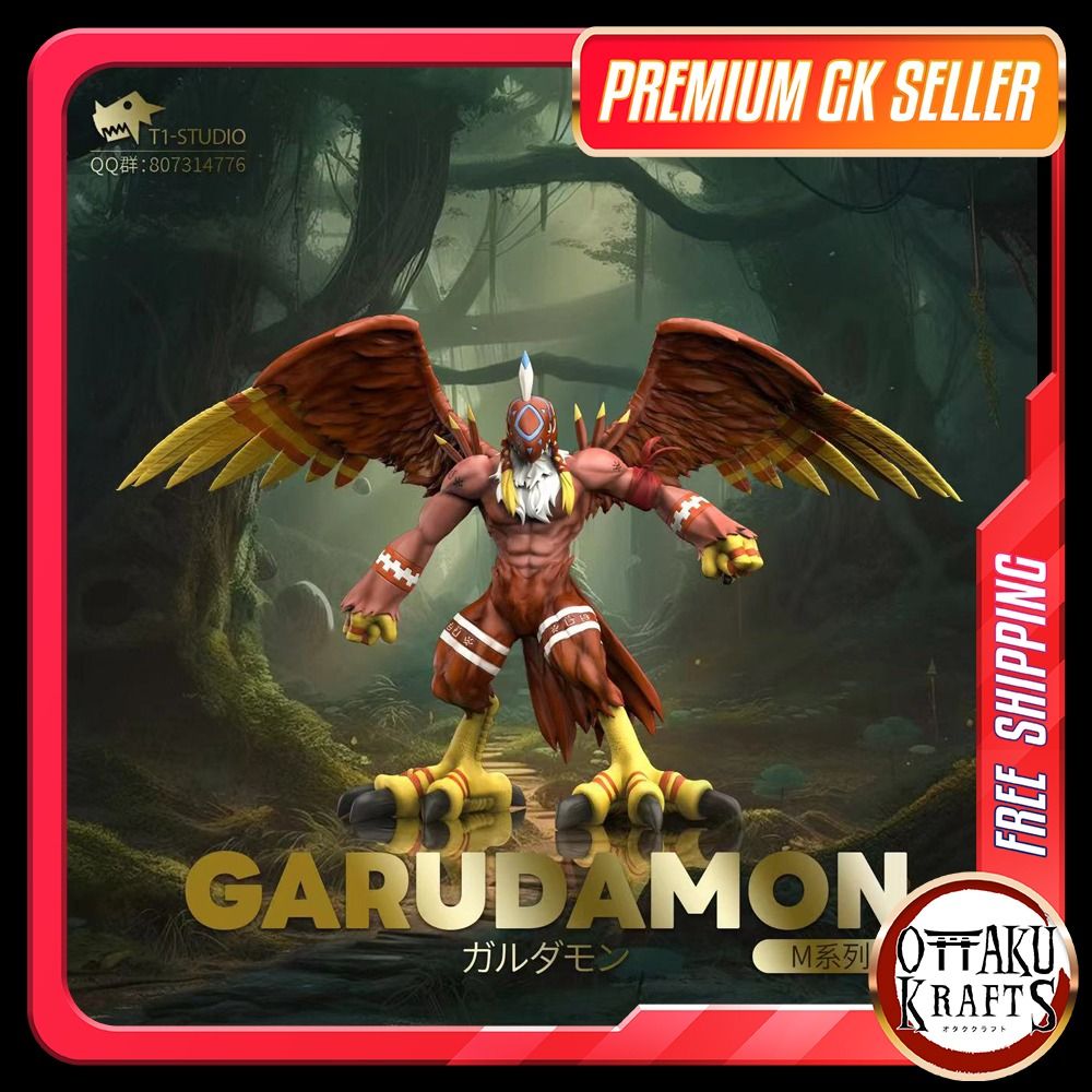Digimon | Garudamon | T1 Studio | 【FREE Shipping - PO】GK Figurine | GK Figure | GK Statue ...