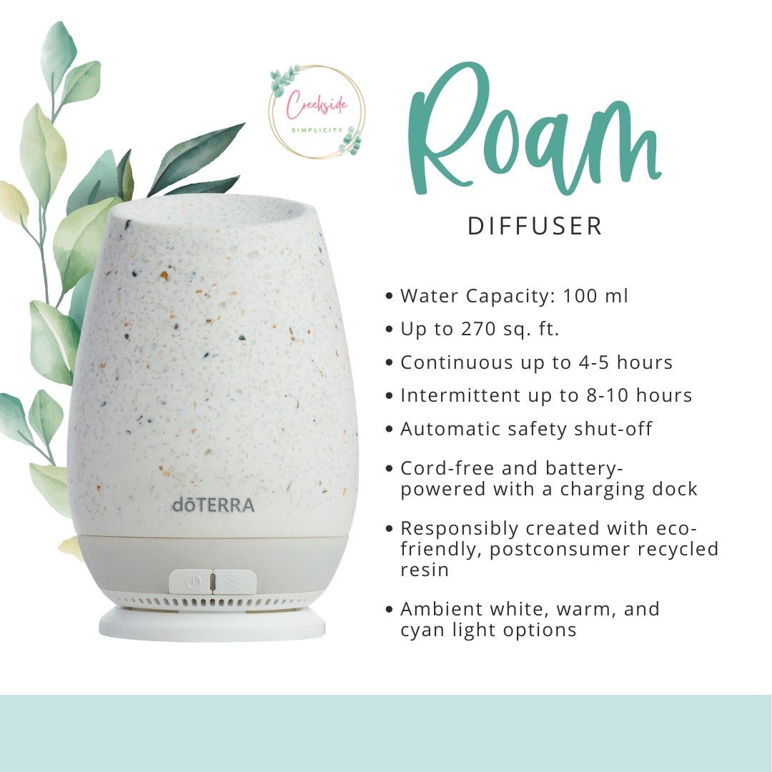 doTERRA Roam Diffuser, Furniture & Home Living, Home Fragrance on Carousell