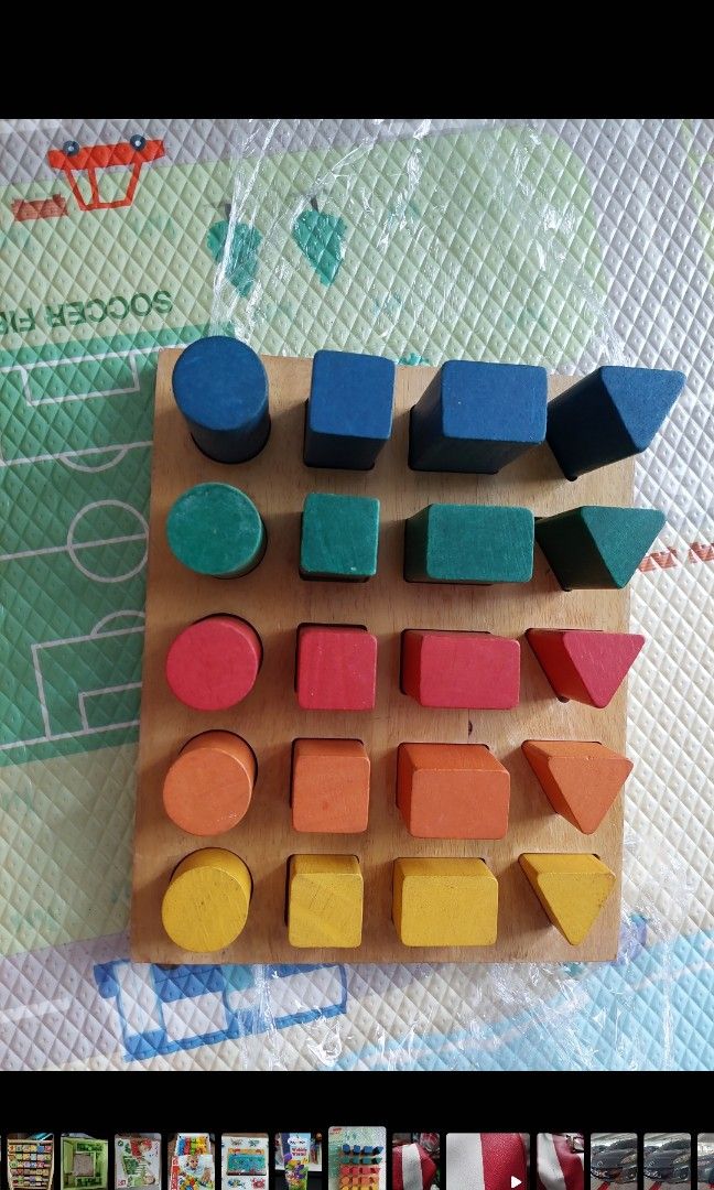 Early learning Geometry Solid Ladder, Hobbies & Toys, Toys & Games on ...