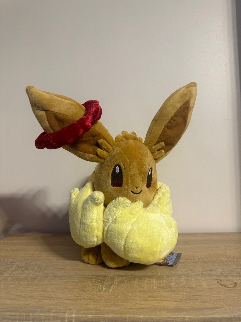 Eevee gmax plush bnew with ppt pokemon center, Hobbies & Toys, Toys & Games on Carousell