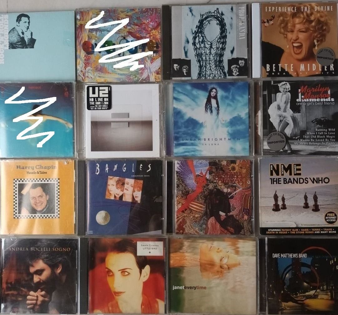 EF. SALE!!! 70s 80s pop & rock cds New order madonna eagles sting ...