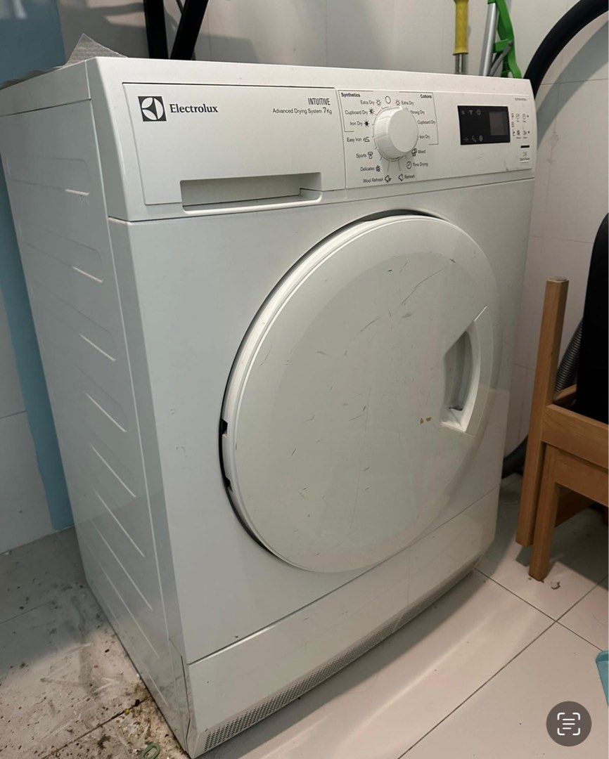 Electrolux condenser dryer 7kg, TV & Home Appliances, Washing Machines ...