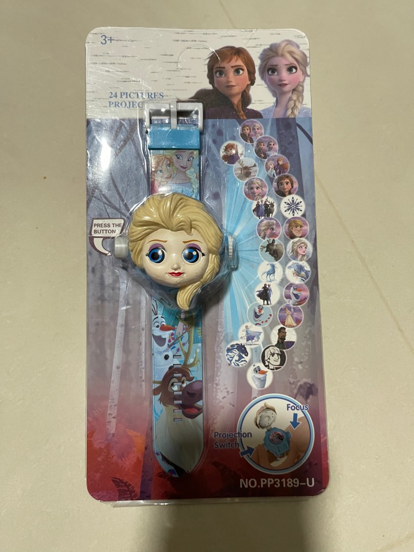 Elsa Projector Watch, Hobbies & Toys, Toys & Games on Carousell