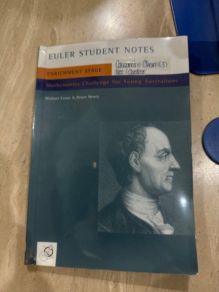 Euler Student Notes, Hobbies & Toys, Books & Magazines, Assessment ...