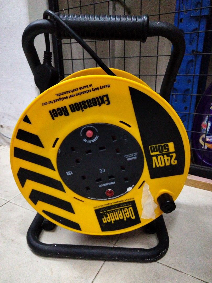 Power Extension reel 50m, Everything Else on Carousell