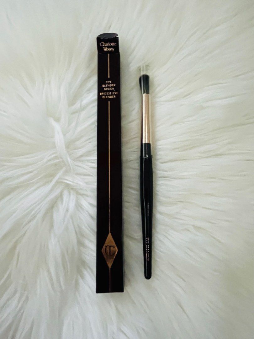 EYE BLENDER BRUSH ROSE GOLD & NIGHT CRIMSON Eyeshadow blender brush ...