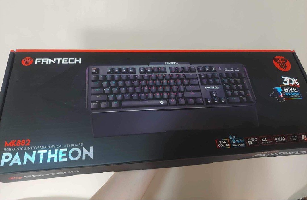 Fantech MK882 Pantheon RGB Optic Switch Mechanical Keyboard, Computers ...
