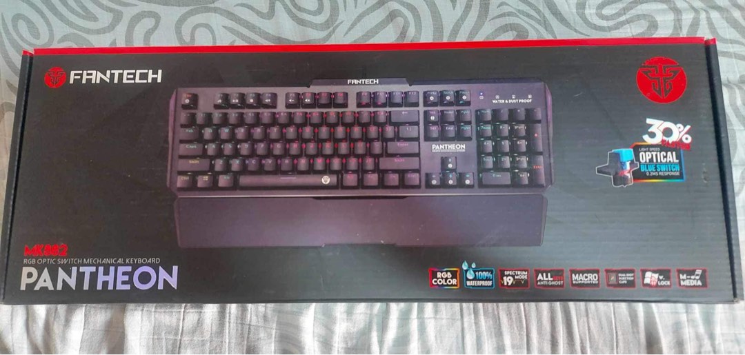 Fantech MK882 Pantheon RGB Optic Switch Mechanical Keyboard, Computers ...