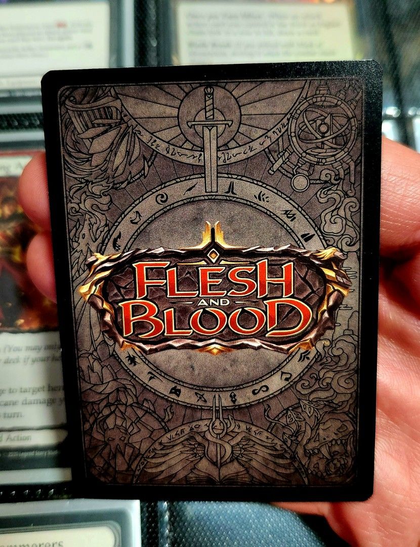 Flesh & Blood Welcome to Rathe Scabskin Leathers Rainbow Foil, Hobbies ...