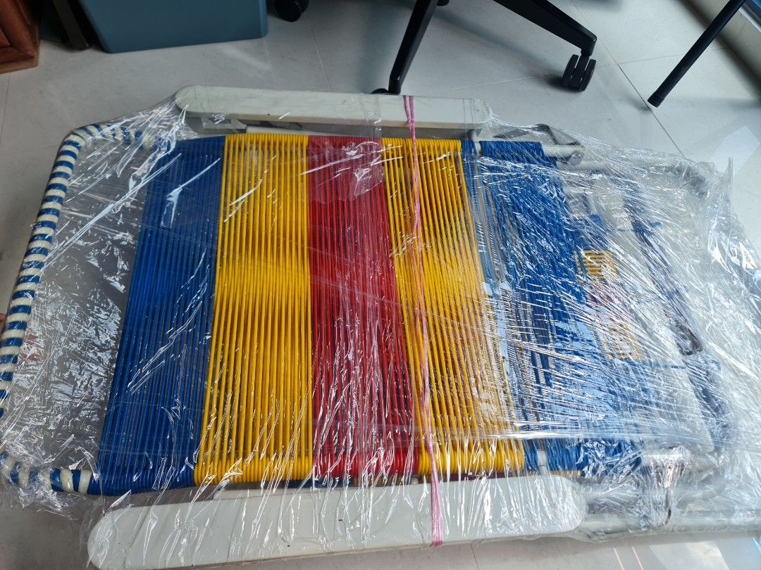 Folding & Washable PVC String Lazy Chair / PVC String Lazy Chair / Easy ...