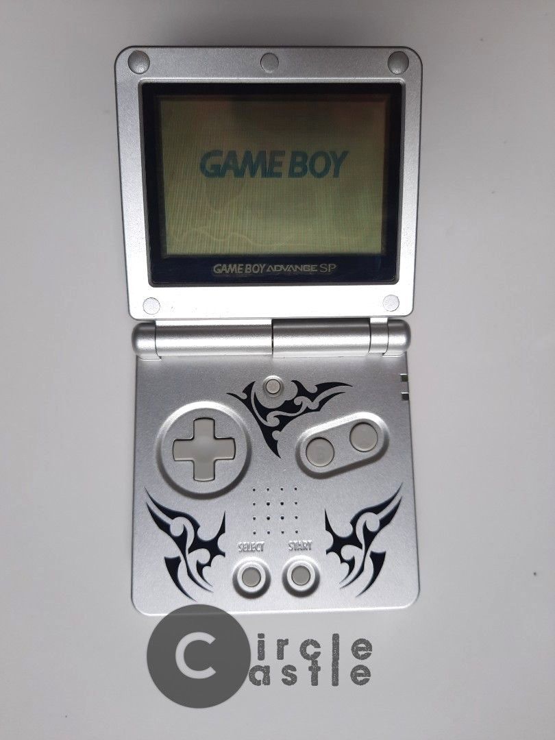 Gameboy Advance SP-001 Limited Tribal Edition, Video Gaming, Video Game ...