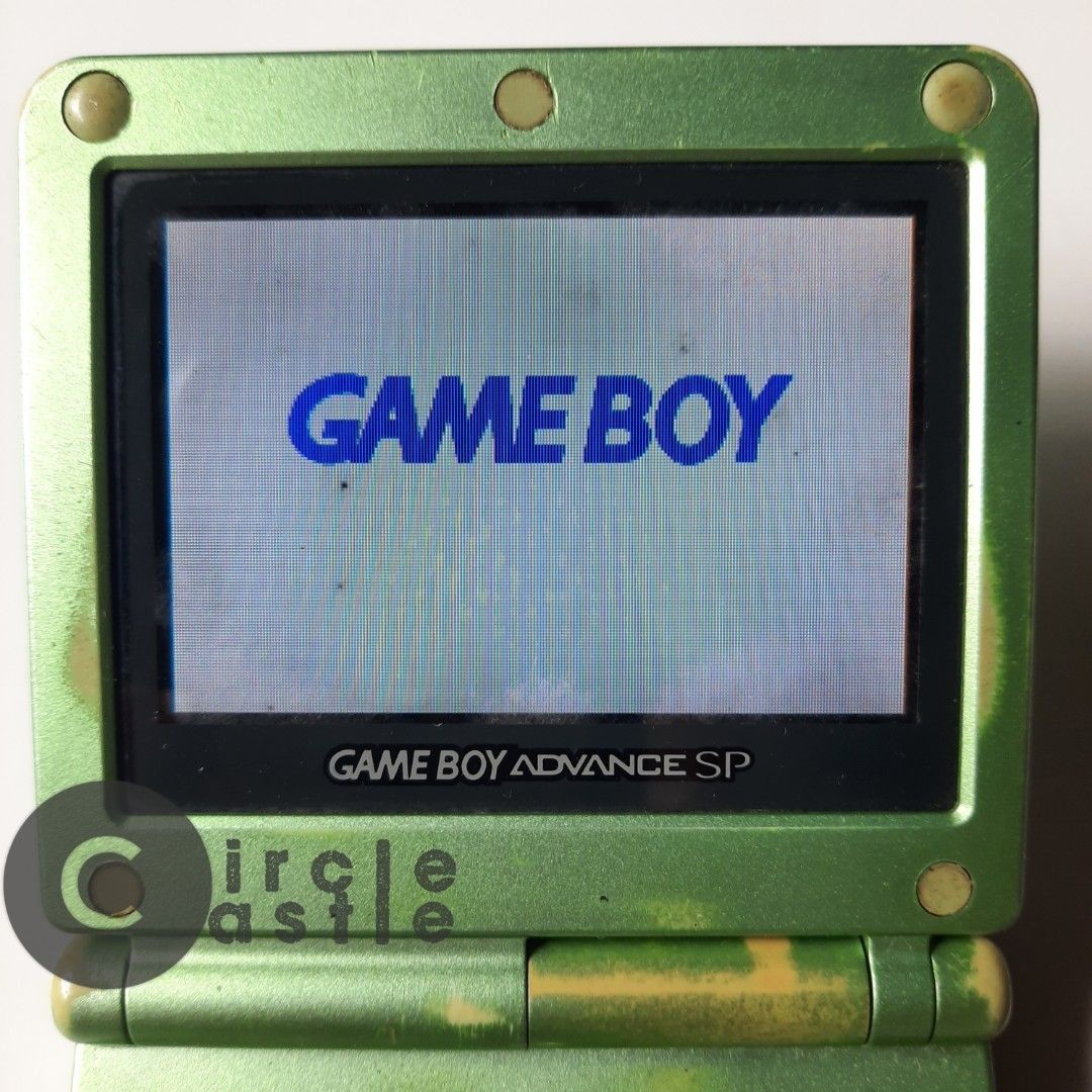 Gameboy Advance SP-101 (Brighter Edition) Pearl Green comes with Tales ...