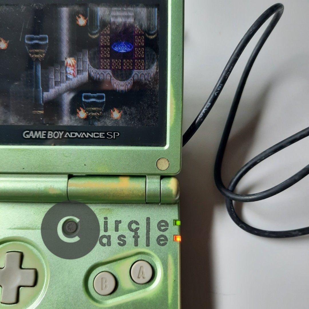 Gameboy Advance SP-101 (Brighter Edition) Pearl Green comes with Tales ...