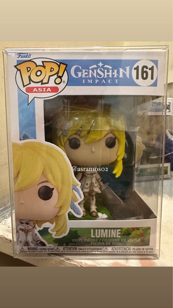 Genshin Impact Funko Pop (Lumine, Aether), Hobbies & Toys, Toys & Games ...