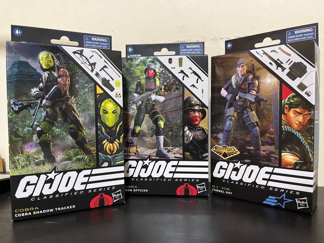 GI joe classified Cobra Officer Shadow Tracker Tunnel Rat, Hobbies ...