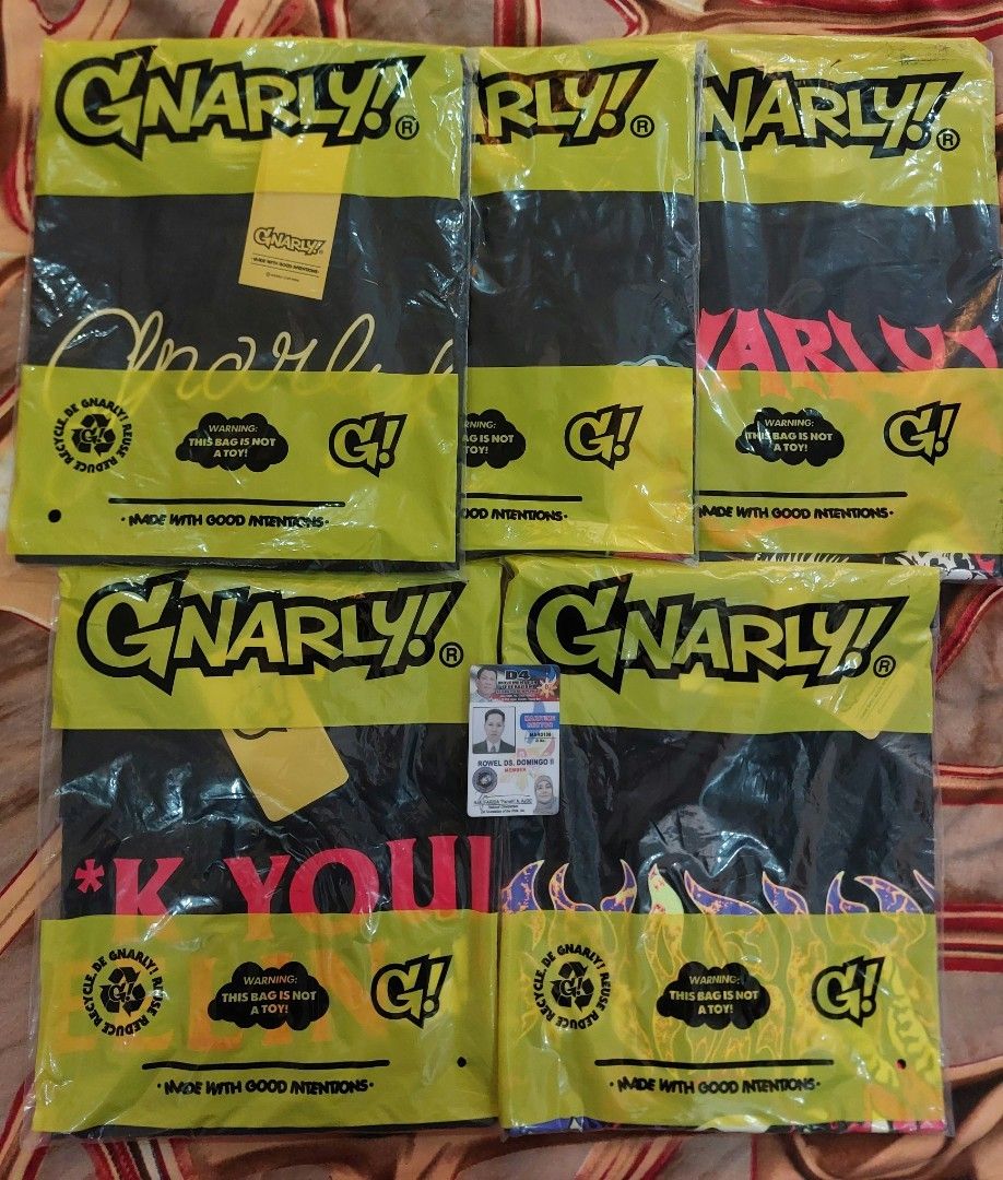 Gnarly, Men's Fashion, Tops & Sets, Tshirts & Polo Shirts on Carousell