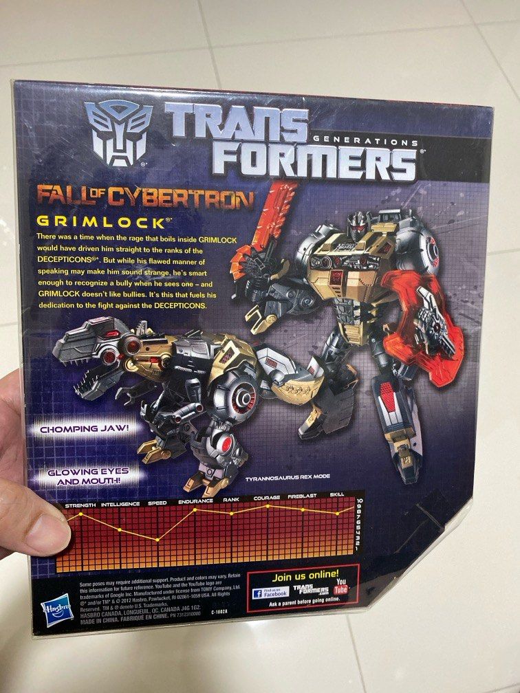 Grimlock Hasbro transformers generations fall of cybertron, Hobbies ...