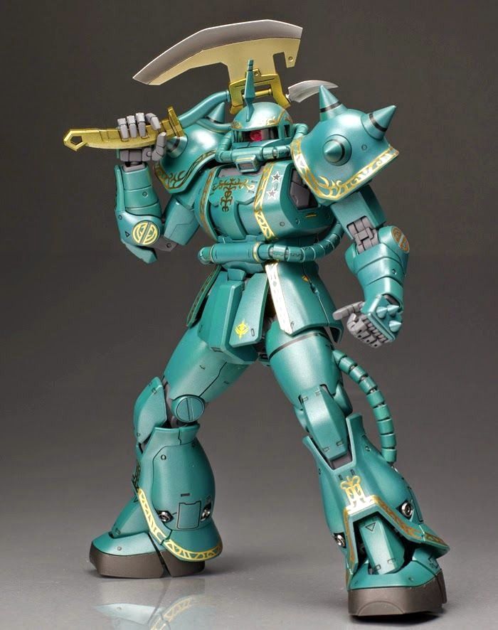 全新未砌 PB 魂 Shop 限定版 Bandai MG 1/100 MSV 渣古 MS-06F ZAKU II (DOZLE ZABI ...