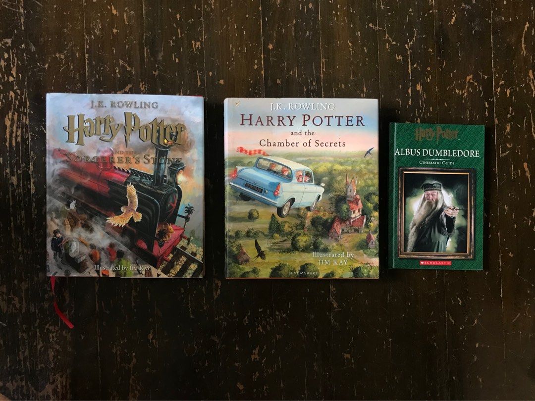 HARRY POTTER ILLUSTRATED VERSION (+free Albus Dumbledore Illustrated ...