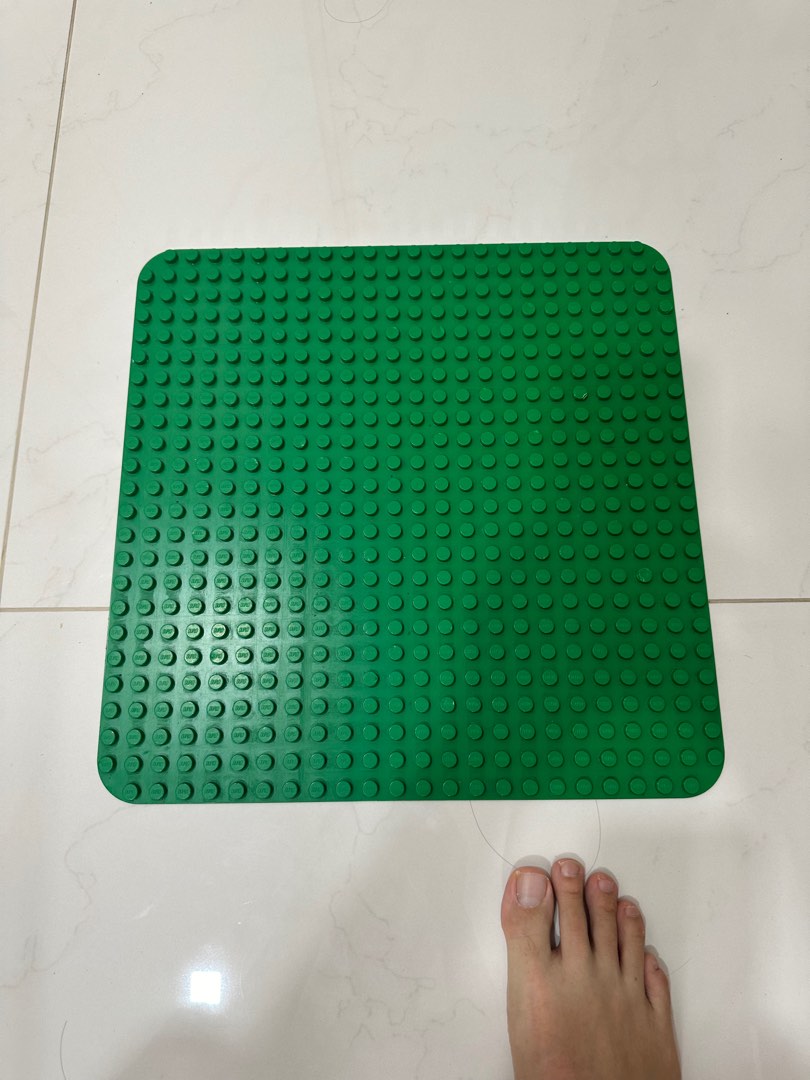 Heavily Used Lego Duplo Board, Babies & Kids, Infant Playtime on Carousell