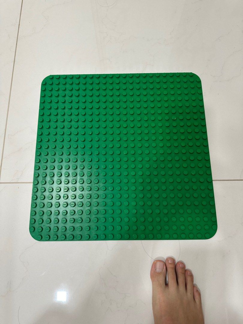 Heavily Used Lego Duplo Board, Babies & Kids, Infant Playtime on Carousell