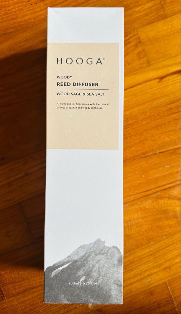 Hooga reed diffuser black series wood sage and sea salt, Furniture ...