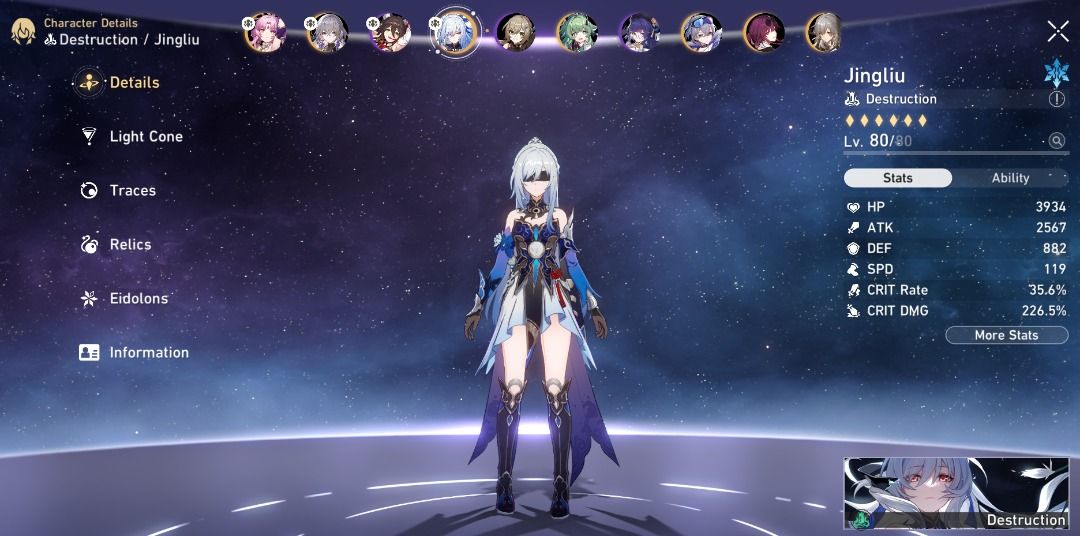 HSR Asia Account (E6 Jingliu, E6 Fu Xuan, E2 Bronya), Video Gaming ...