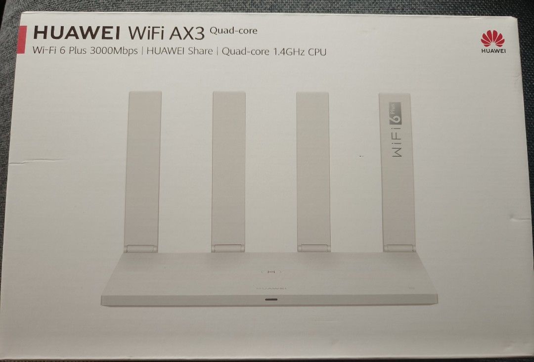 Huawei WiFi 6 plus AX3 Quad-Core, Computers & Tech, Parts & Accessories ...