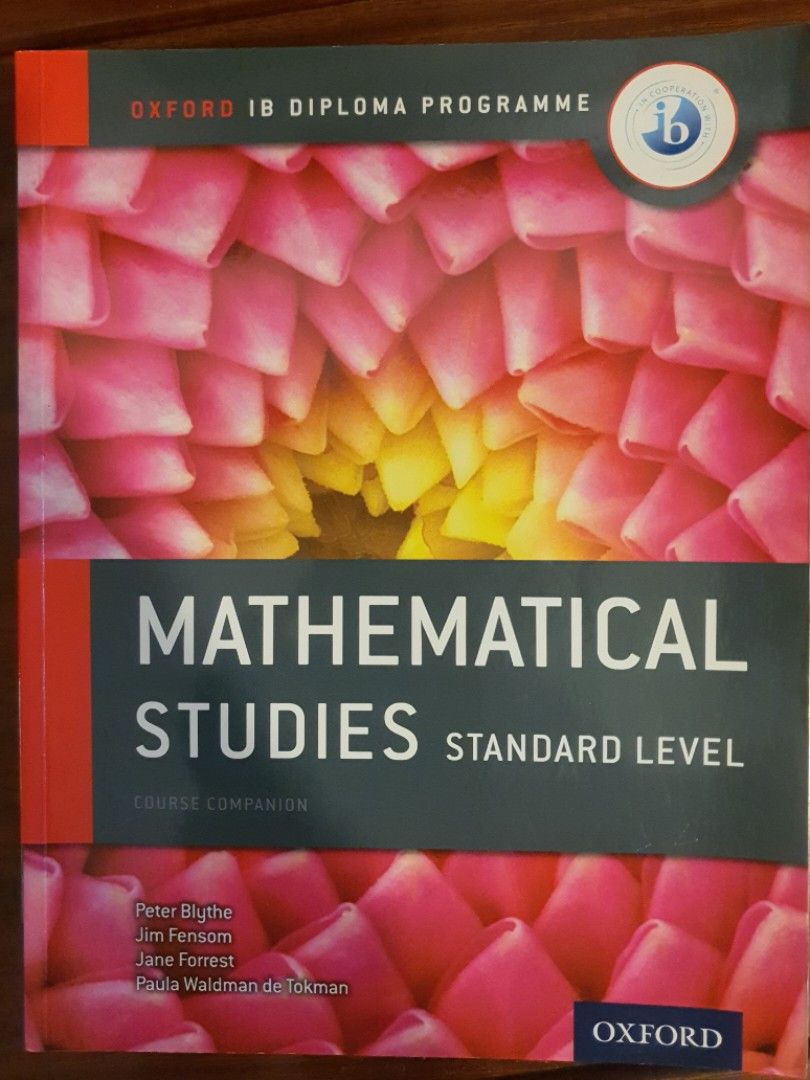 IB Diploma Mathematics (Standard Level) Oxford Textbook, Hobbies & Toys ...