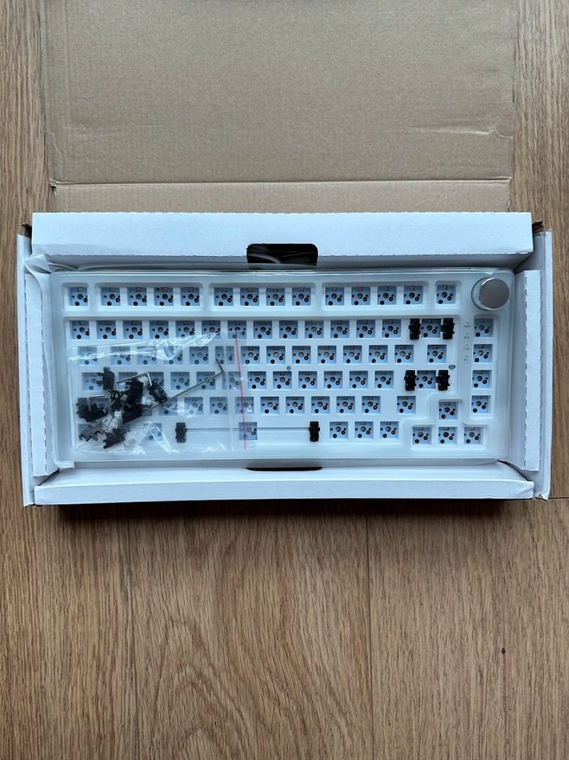 IK75 V3 Gasket Wireless Hotswap Keyboard Kit with RGB and Rotary Knob ...