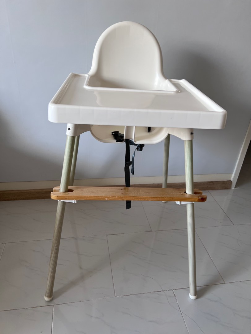 IKEA Baby High Chair Antilop with Footrest, Babies & Kids, Nursing & Feeding, Baby High Chairs ...