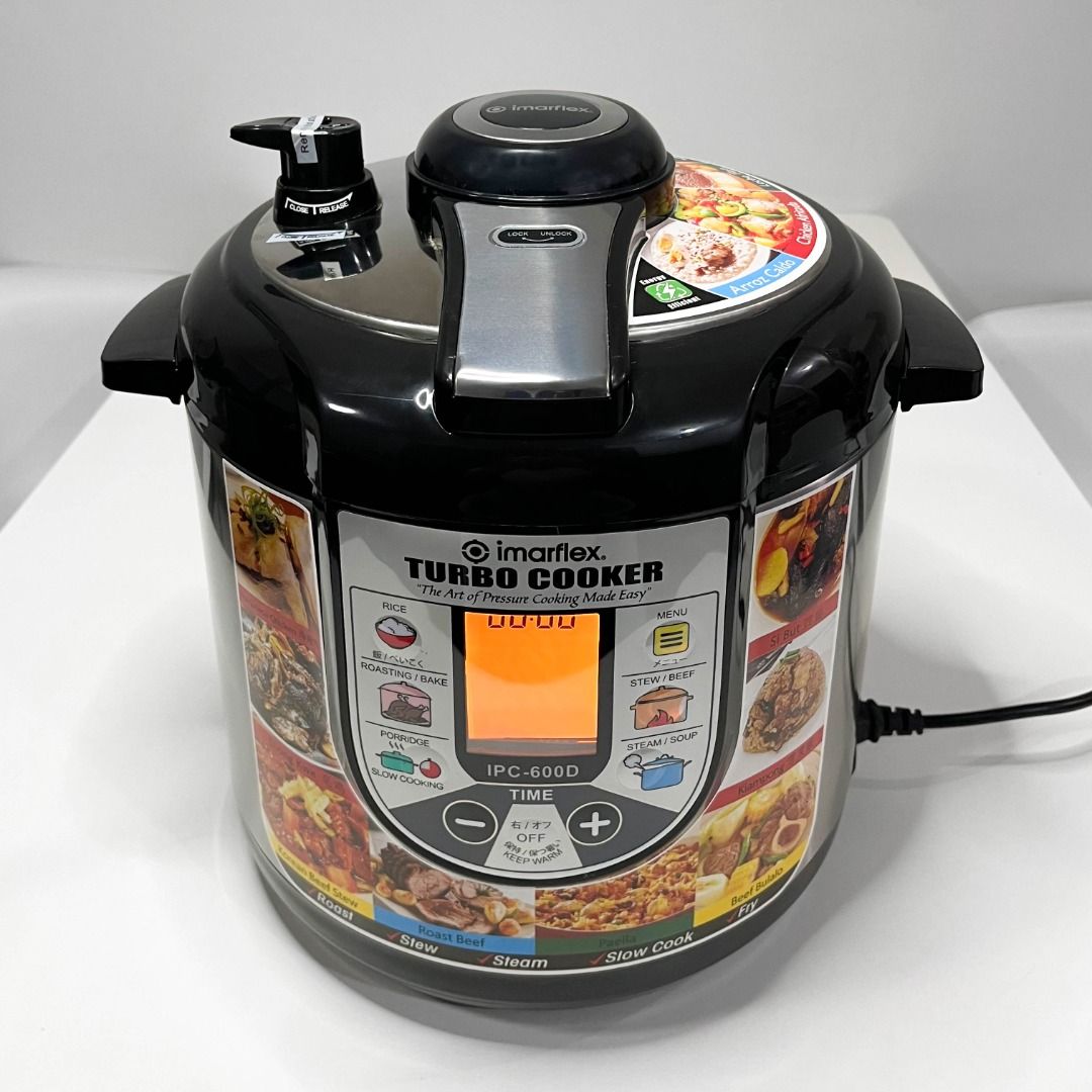 Imarflex Turbo Cooker 6L IPC-600D Brand New / Unused, Furniture & Home ...