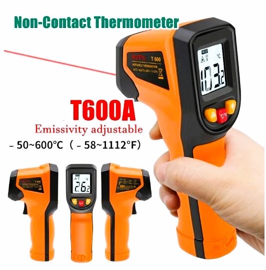 Industrial Commercial Kitchen Use Infrared Digital Laser Thermometer ...