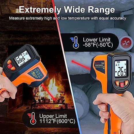 Industrial Commercial Kitchen Use Infrared Digital Laser Thermometer ...