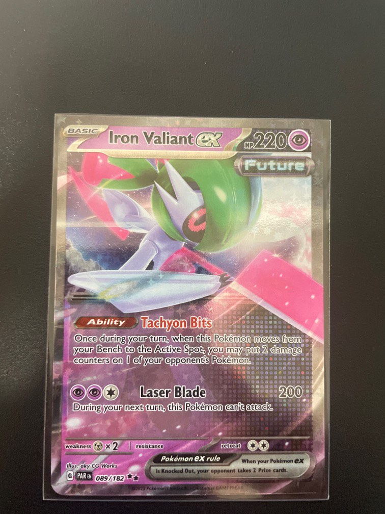 Iron Valiant Ex Paradox shift, Hobbies & Toys, Toys & Games on Carousell