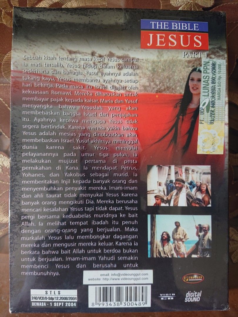 Jadul (2004) VCD The Bibble Jesus Part 1 & Part 2 Text Indo, Musik & Media, CD, DVD & Lainnya di ...
