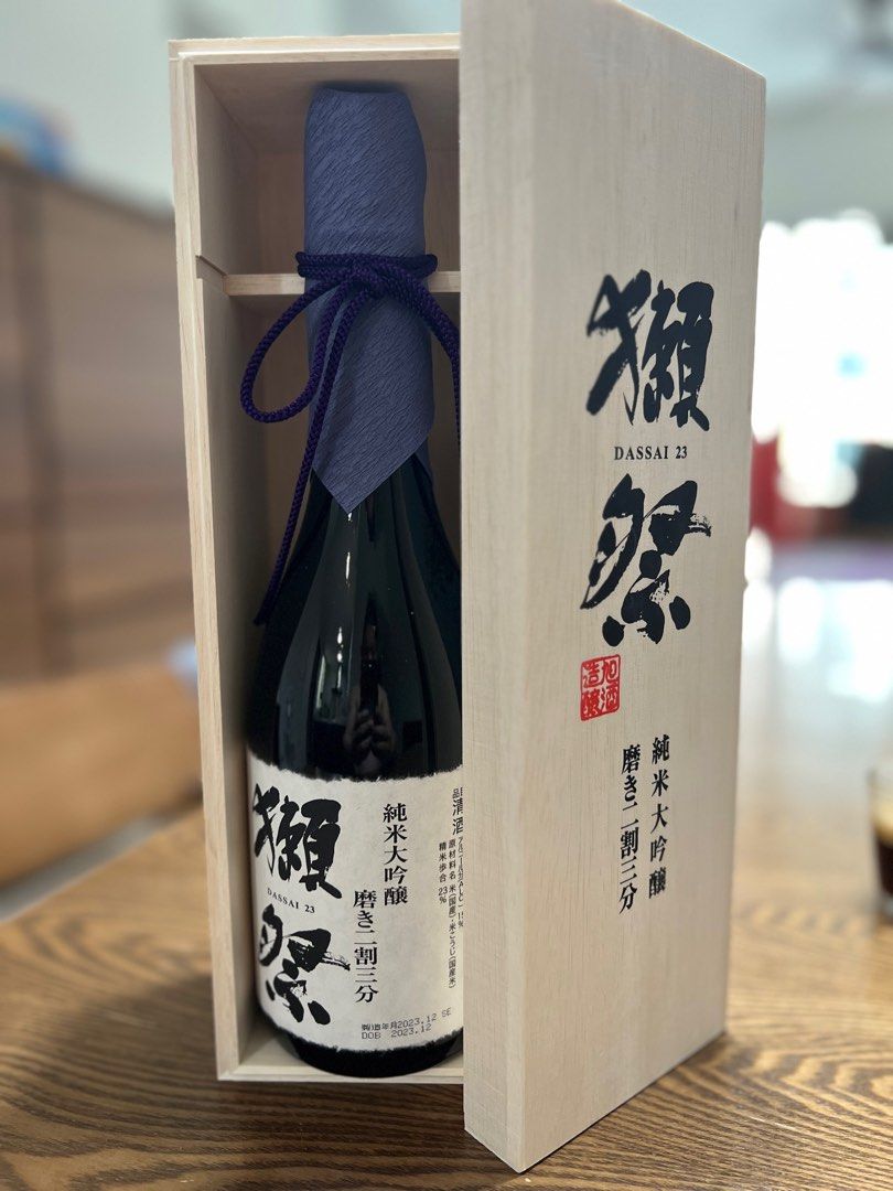 Japanese Sake dassai 23 720ml, Food & Drinks, Beverages on Carousell