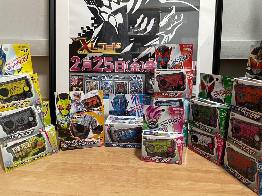 Kamen Rider Zero One set, Hobbies & Toys, Toys & Games on Carousell